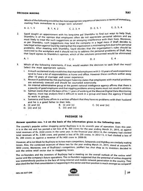 ims 2 decision making pdf