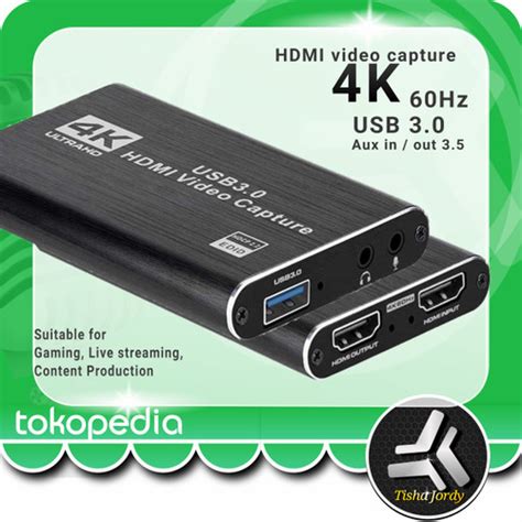Jual Alat Rekam HDMI Audio Video Capture Card Hdmi With Loop Jakarta Selatan Tisha Jordy