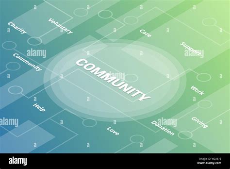 Communication Concept Words Isometric 3d Word Text Concept With Some Related Text And Dot