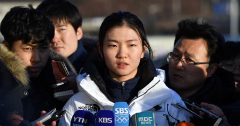 [포토]취재진에게 소감 밝히는 심석희