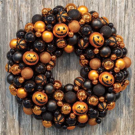 Halloween Ornament Wreath Holiday Decor Olive And Cocoa