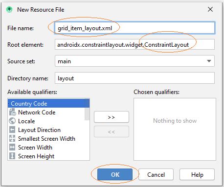 Android GridView Tutorial With Examples O Planning Org