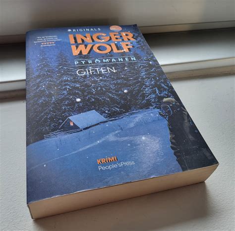 Brugte Bøger I Serien Pyromanen Inger Wolf