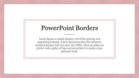 Modern Powerpoint Borders Presentation Slide Templates