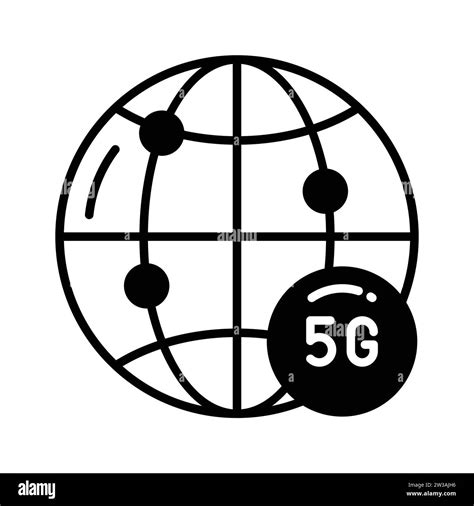 Grab This Creatively Designed 5g Network Connection Icon In Trendy Style 5g Technology Vector