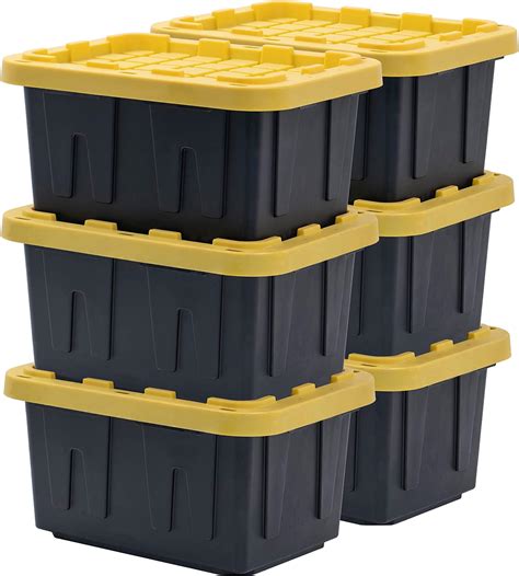 Cx Black And Yellow® Xtra Tall 27 Gallon Heavy Duty Clear