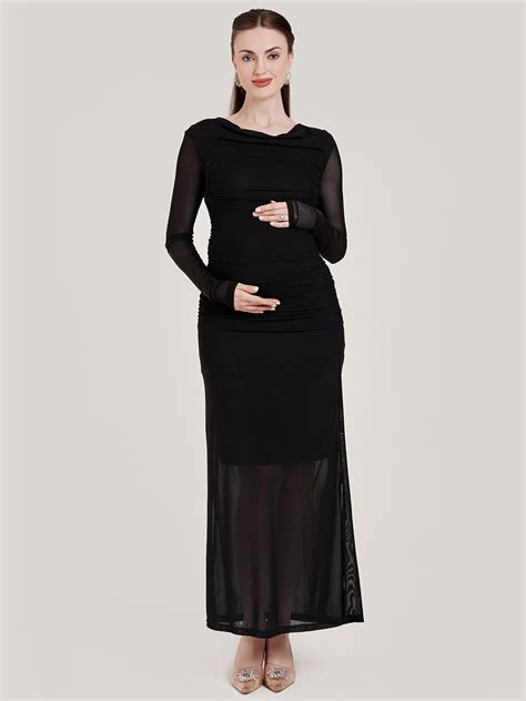 Buy Black Maternity Formal Dress