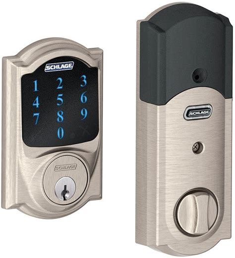 Schlage Be375 Cam 619 Touch Camelot Deadbolt Electronic Keyless Entry