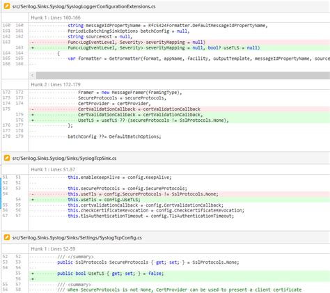 Syslogtcpsink Use Of Sslprotocols None Is Invalid Issue Ionxsolutions Serilog Sinks