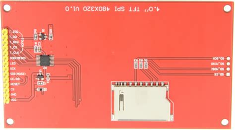 4 0inch Spi Module St7796 Lcd Wiki