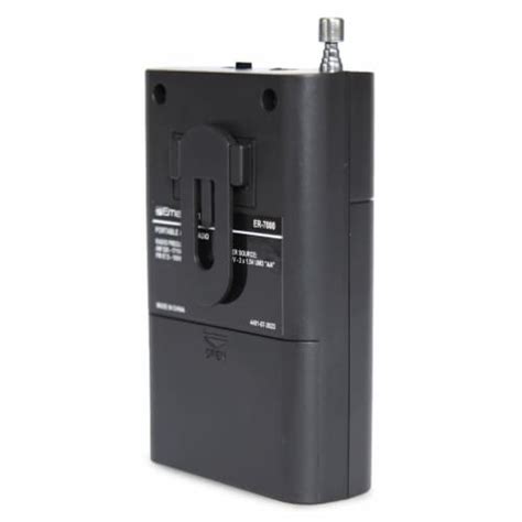 Emerson Portable Amfm Radio With Built In Speaker And Easy Removable