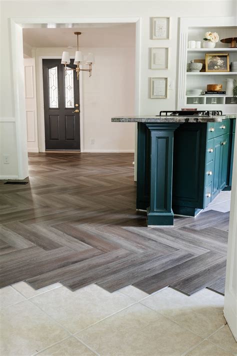 Installing Vinyl Plank Flooring Herringbone Pattern Floor Roma