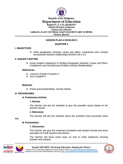 4th Qt Demo English Pdf Teachers Behavior Modification