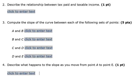 Solved Suppose You Are Given The Following Data To Plot On A Chegg