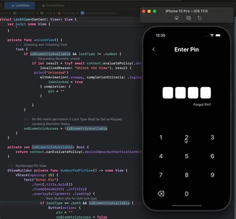 Rahul On Linkedin Iosdevelopment Swiftui Viewlock Ios17 Kavsofttutorials