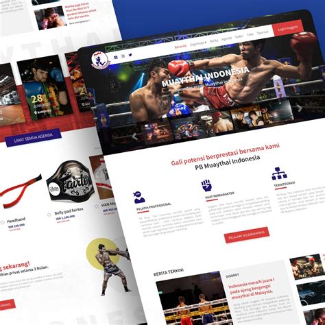 Terryus Gunawan On Linkedin Uiux Ui Ux Muaythai Pbmi Thai Webdesign Design