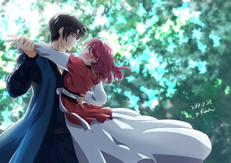 Yona Of The Dawn Hd Wallpaper Yona And Hak Son In A Magical Anime Moment By Cao 3684x2605