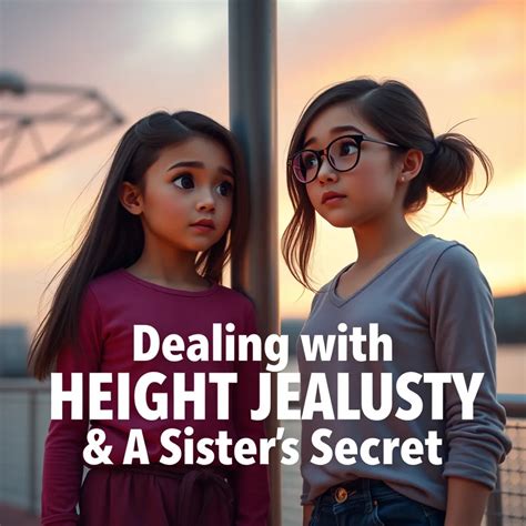 Dealing With Height Jealousy A Sisters Secret Mysterylores