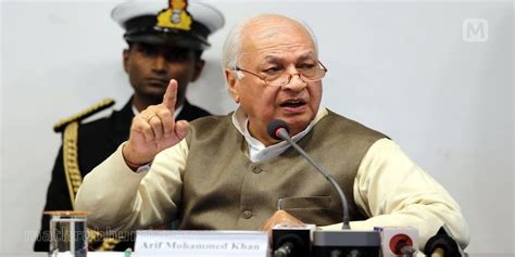 Mufti Engages Governor Arif Khan For A Debate Indian Century