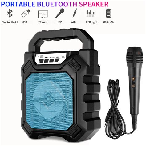 ลำโพง Bluetooth ไร้สาย ซับวูฟเฟอร์ รองรับไมโครโฟน บลูทู ธ Usb การ์ด Tf วิทยุ ลำโพง