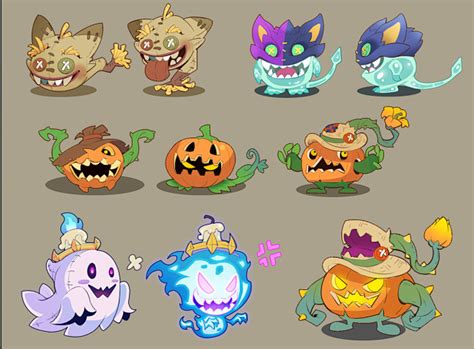 一些q版的小恶魔设计~