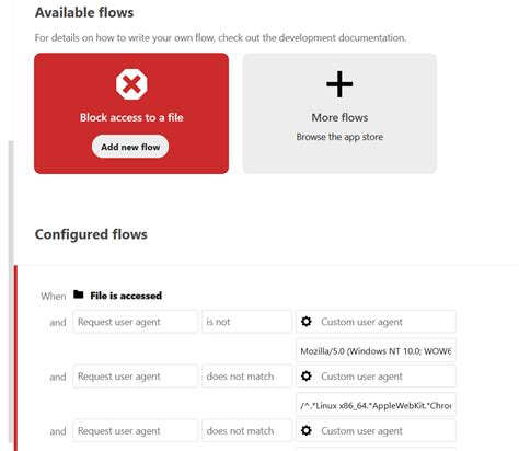 problems with adding new filter in the flow app ℹ️ support
