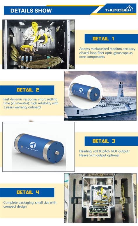 Ptk 20 Fiber Optic Gyro Compass System Inertial Measuring System For