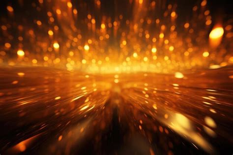 Premium Photo Texture Reflex Filter Of Brightness Overlay Lens Blurred Orange Light Generative Ia