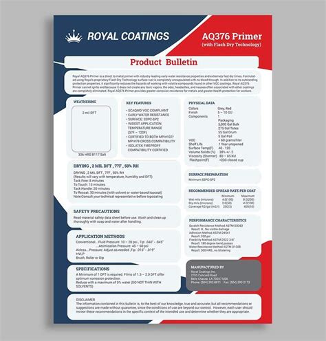 Entry 25 By Princegraphics5 For Design A Technical Data Sheet Freelancer