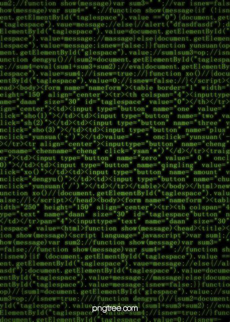 Background Kode Pemrograman Gambar Latar Belakang Karakter Kode