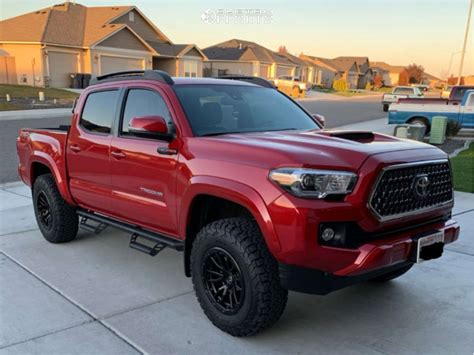 2018 Toyota Tacoma With 17x9 1 Fuel Rebel And 27570r17 Bfgoodrich All