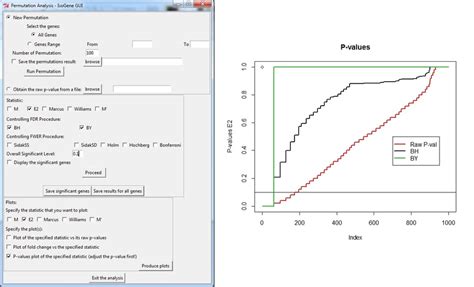Resampling Based Inference Left Panel The Window For Performing