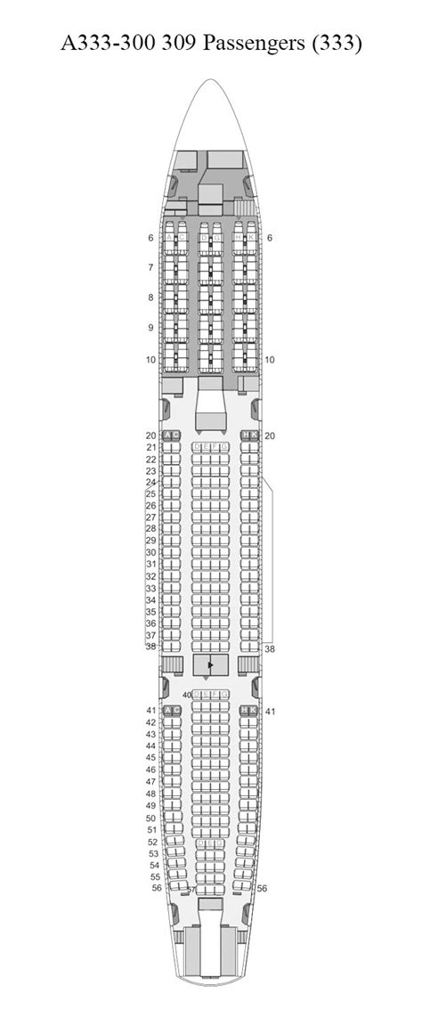 A330座位图 空客330座位图 a321座位分布图 第2页 大山谷图库