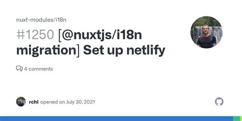 [ nuxtjs i18n migration] set up netlify · issue 1250 · nuxt modules