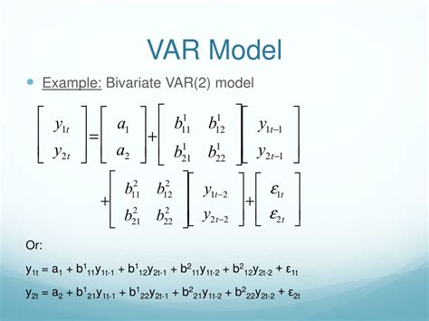 Ppt Vector Autoregression Powerpoint Presentation Free Download Id 4029803