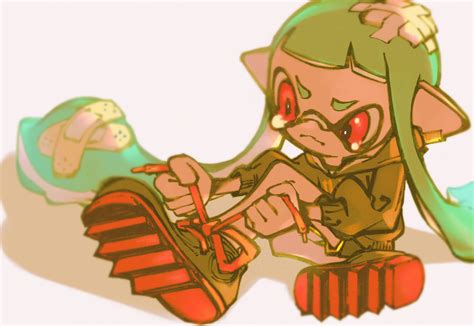 Inkling And Inkling Girl Splatoon Drawn By Inari Danbooru
