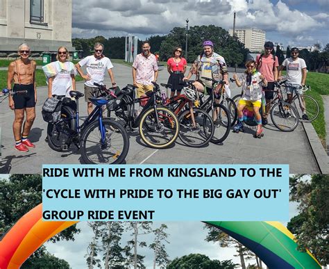Group Ride To Cycle With Pride To The Big Gay Out Bike Auckland