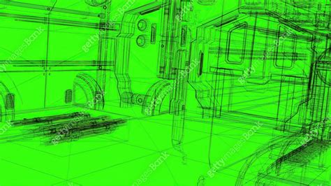3d Rendering Wire Frame Model Of Industrial Buildings 이미지 1311264806 일러스트 무료 일러스트 게티이미지뱅크