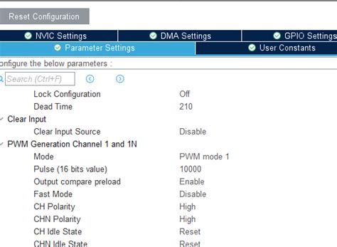 Stm32h7 Dead Time Configuration Stmicroelectronics Community