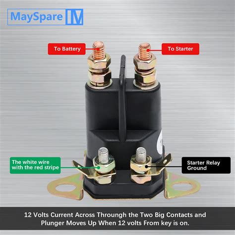 Starter Solenoid Relay Diagram At Rachel Vance Blog