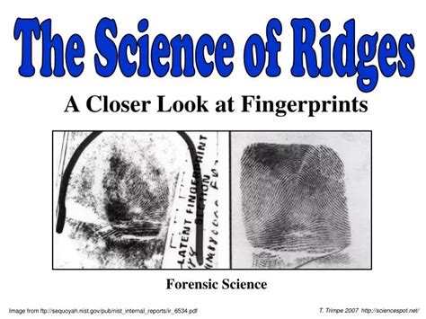 PPT Forensic Science PowerPoint Presentation Free Download ID