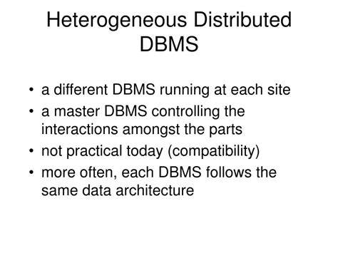 Ppt Distributed Databases Powerpoint Presentation Free Download Id