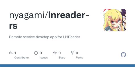 GitHub Nyagami Lnreader Rs Remote Service Desktop App For LNReader