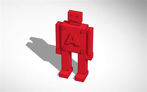 3d Design My A Bot Tinkercad