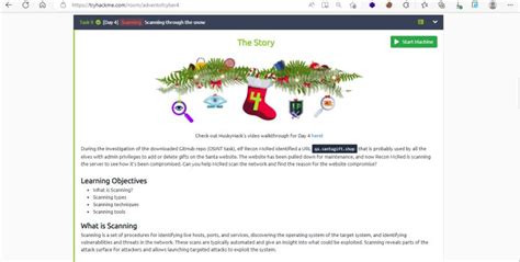Süleyman Zeynalov En Linkedin Tryhackme Aoc Scanning