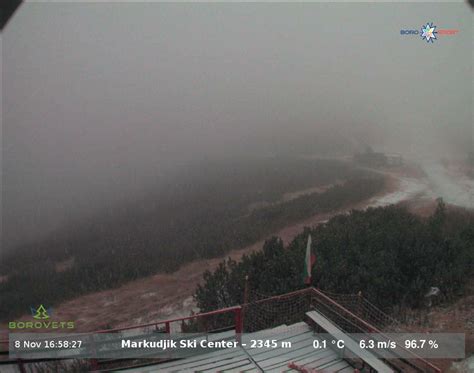 Зимата се завърна в планините Силен сняг на Витоша в момента ☃️ ️🛷 Камери на живо от Боерица