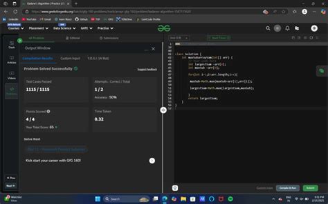 Geekforgeeks Java Dsa Codingchallenge Problemsolving Dnyaneshwar Panchal