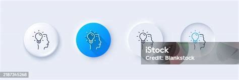 사업 아이디어 선 아이콘입니다 전구 기호입니다 선 아이콘 벡터 0명에 대한 스톡 벡터 아트 및 기타 이미지 0명 3차원 형태 고급 Istock