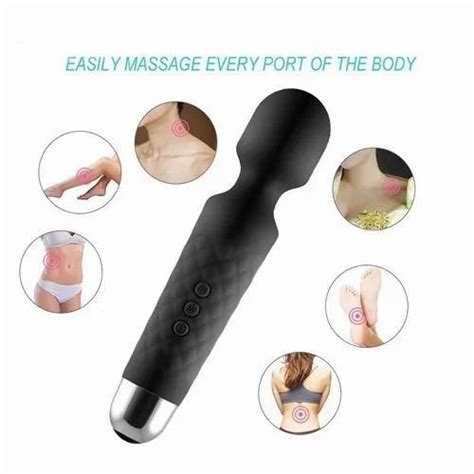 Rechargeable Wireless Mini Body Massager For Facial Or Sinus And Eyes