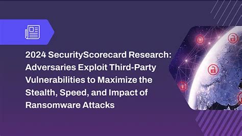 2024 Securityscorecard Research Adversaries Exploit Third Party Vulnerabilities To Maximize The